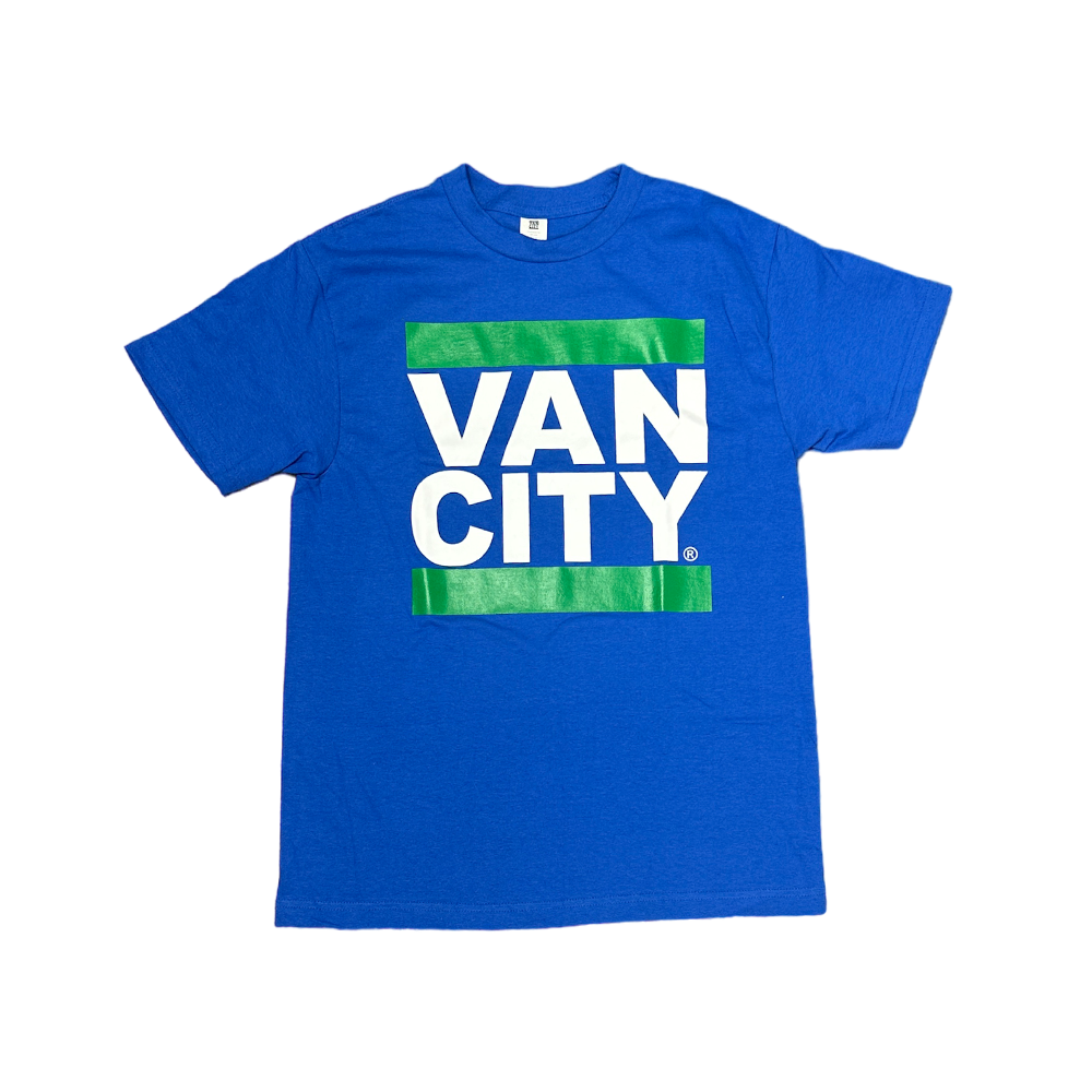 VO adult UnDMC TEE SHIRT - STICK BLUE - Vancity Original